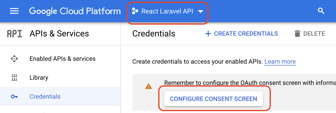 Google Login With React And Laravel Api - Step2dev