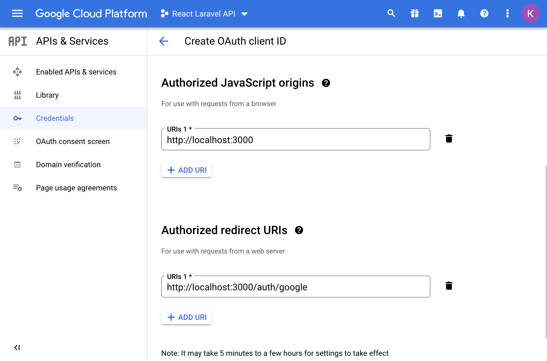 Google Login With React And Laravel Api - Step2dev